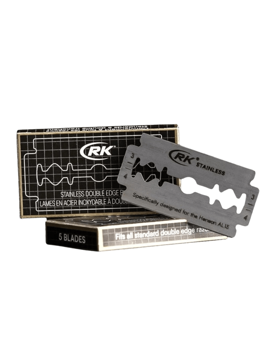 Henson Shaving | Double Edge Razor Blades 5 Pack | Shaver Shop