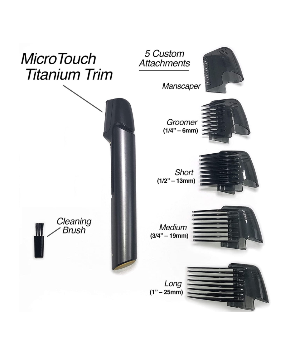 TV Shop | Micro Touch Titanium Trim | Shaver Shop