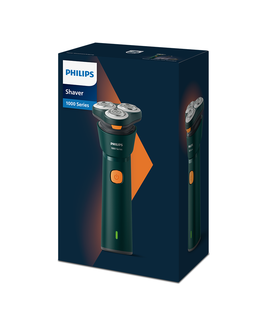 Philips | Series 1000 Wet & Dry Electric Shaver - Green | Shaver Shop