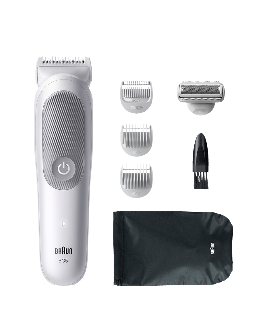 Braun | Series 5 Waterproof Body Groomer with 6 Grooming Tools ...