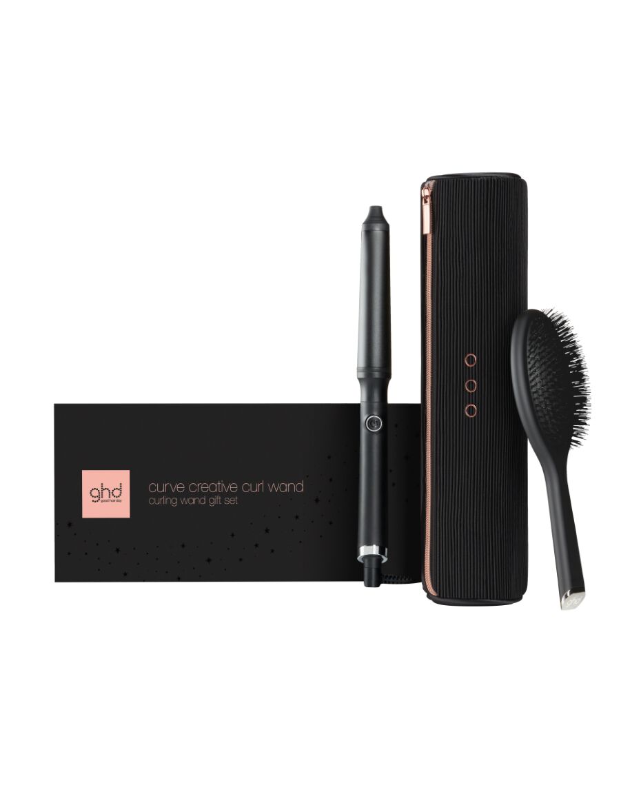 ghd® | curve® creative curl wand hair curler festive gift set - limited ...