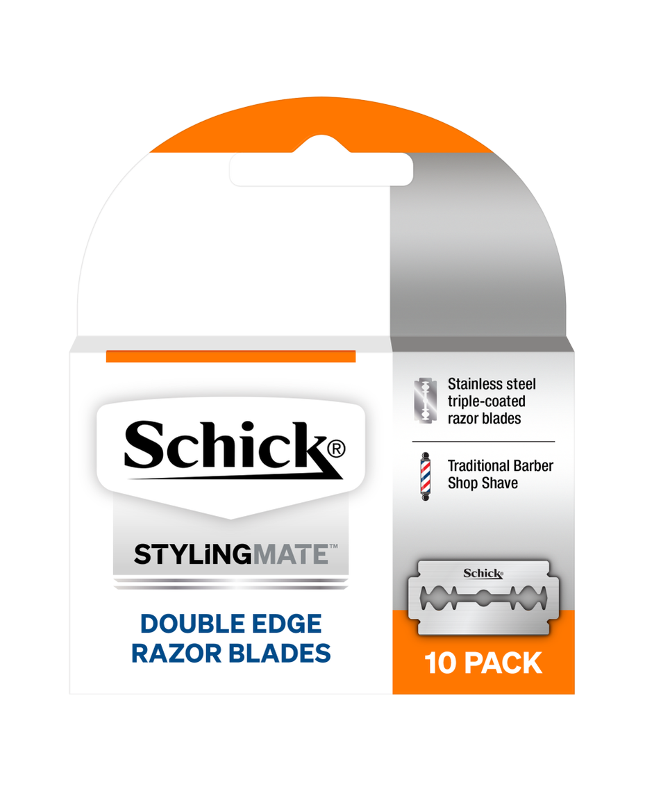 Schick | Styling Mate Double Edge Safety Razor Blades 10 Pack | Shaver Shop