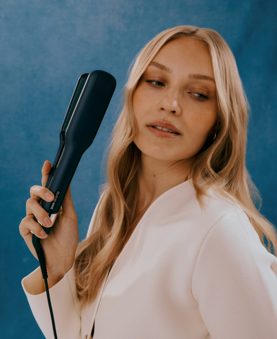 CLOUD NINE | The Contouring Wide Iron Hair Straightener | Shaver Shop