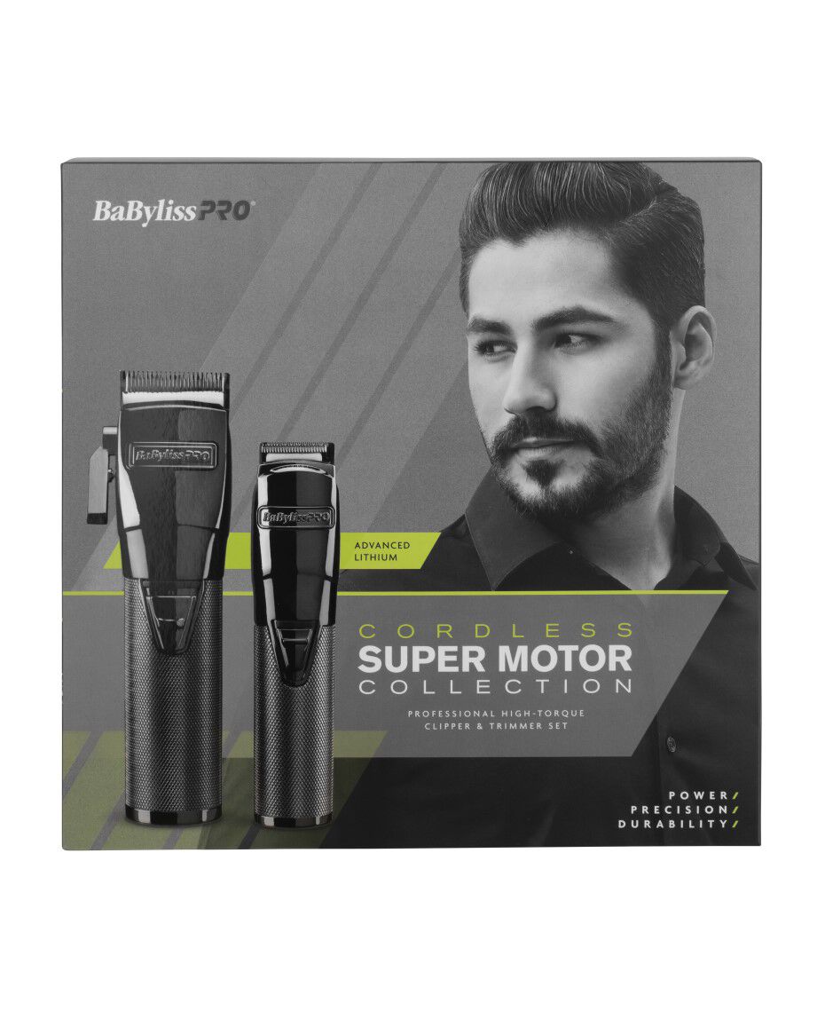 BaByliss Pro | FX Lithium Clipper & FX Trimmer - Graphite Duo Pack ...