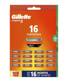 Gillette | Fusion5 Razor Handle with Blades Refill 2 Pack | Shaver Shop