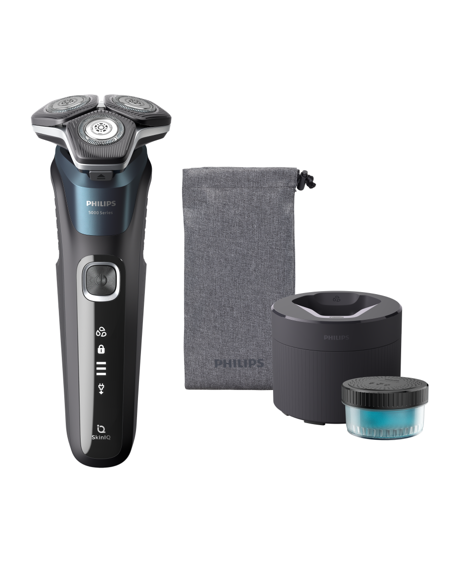 Philips | Series 5000 SkinIQ Electric Shaver with Quick Clean Pod ...