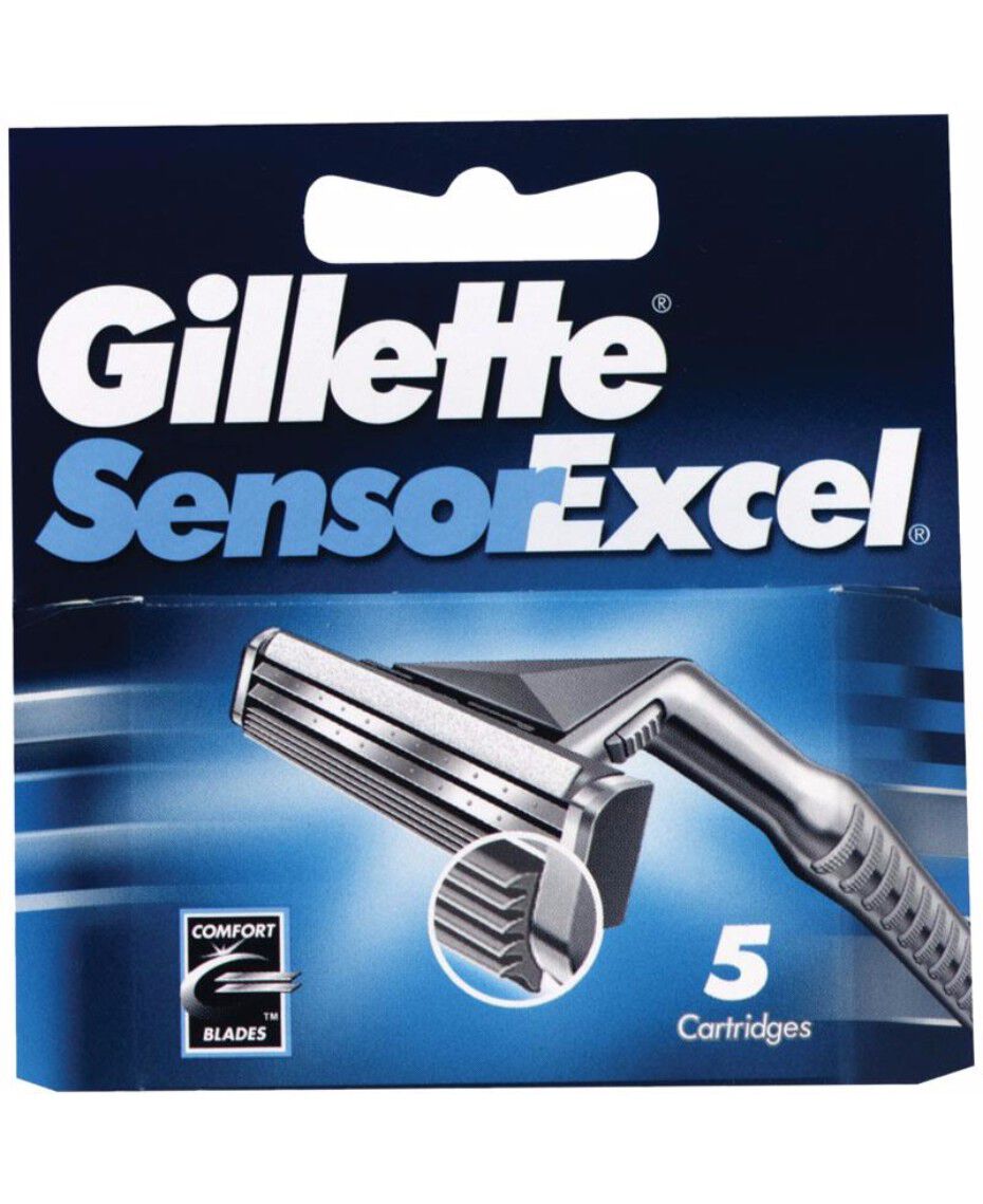 Gillette | Sensor Excel Blades Refill 5 Pack | Shaver Shop