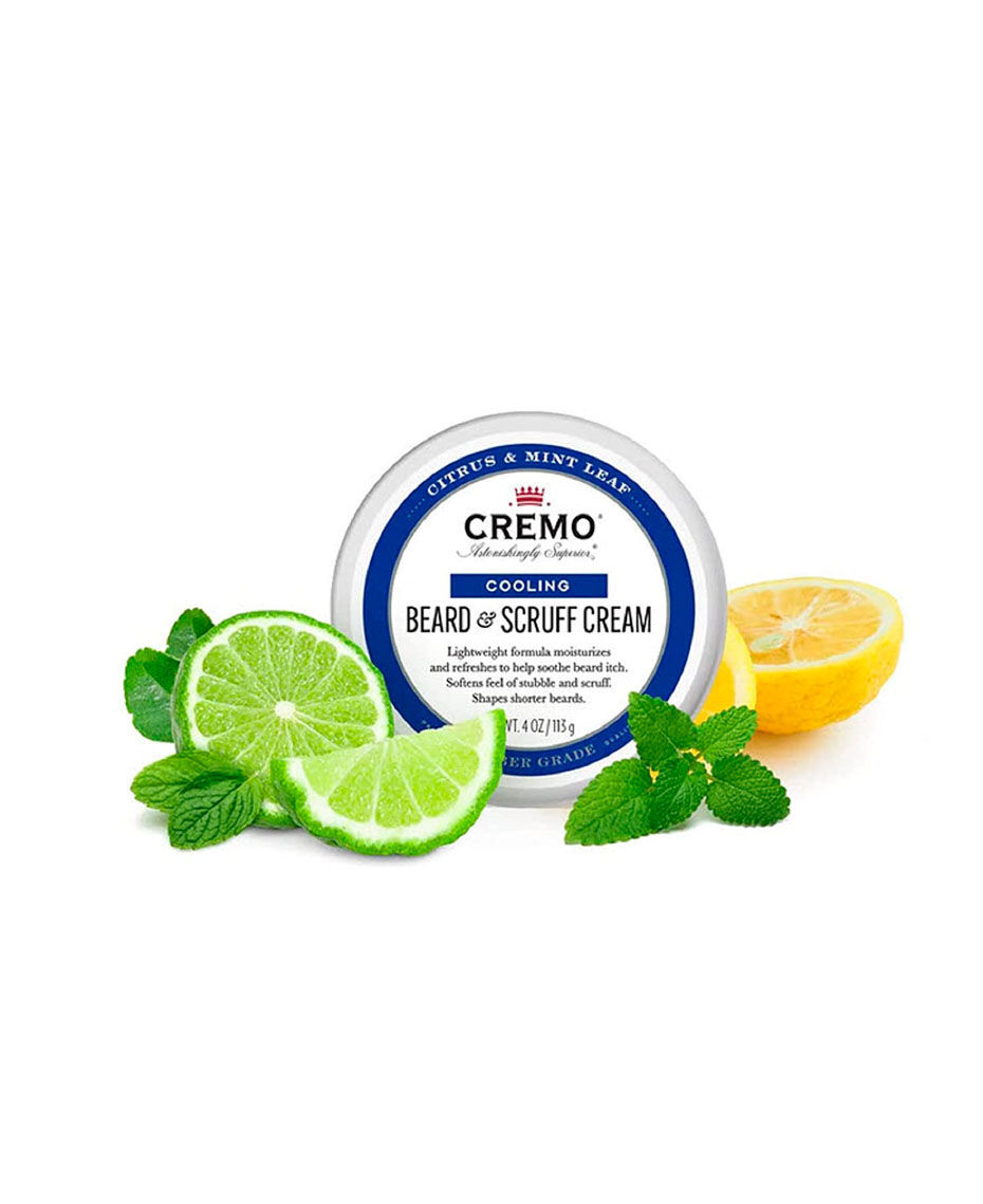 Cremo | Cooling Citrus & Mint Leaf Beard Cream - 113g | Shaver Shop