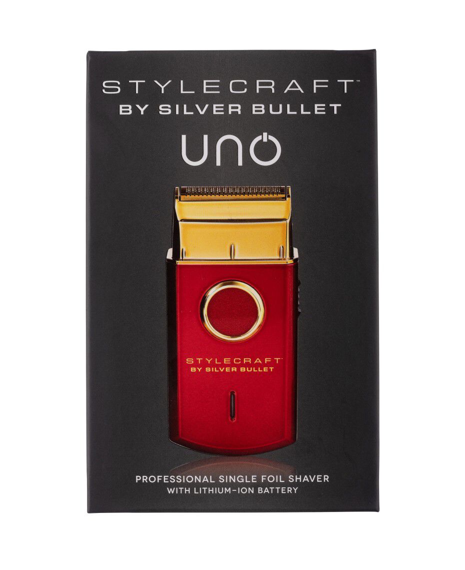 Silver Bullet | Uno Single Foil Shaver - Red | Shaver Shop