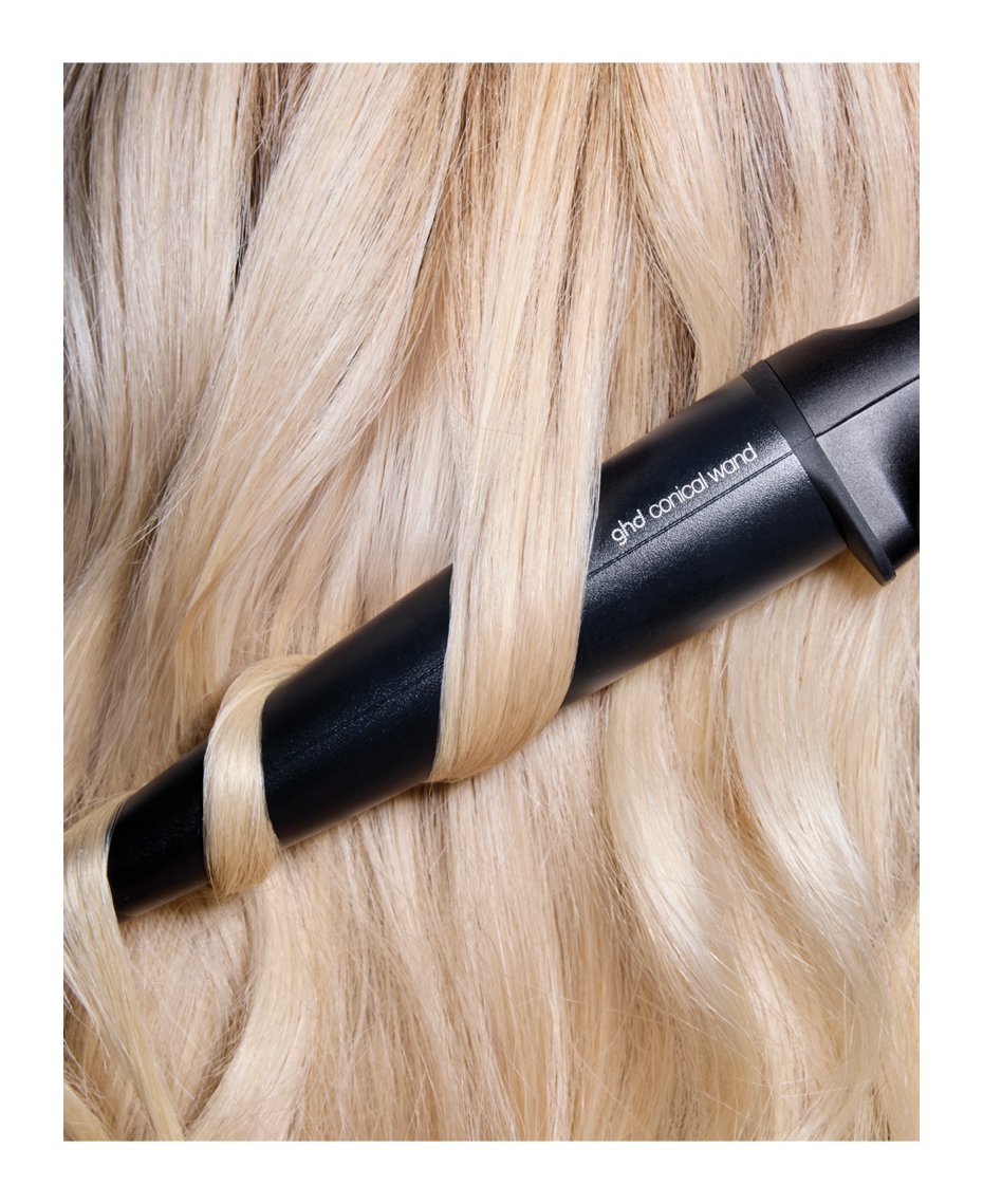 ghd® | chronos curve conical wand hair curler | Shaver Shop