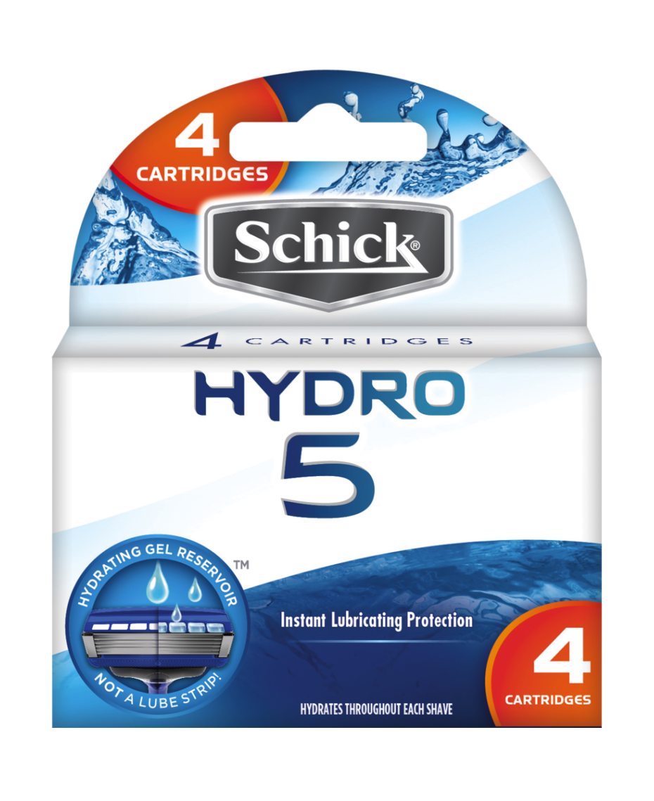 Schick | Hydro 5 Blade Refills 4 Pack | Shaver Shop