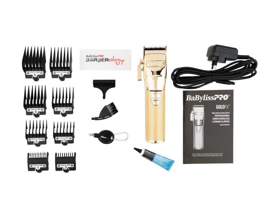 BaByliss Pro | FX Lithium Clipper - Gold | Shaver Shop
