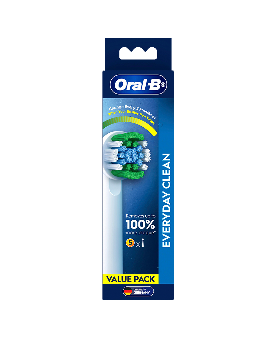 Oral-B | Everyday Clean Brush Head Refills 5 Pack | Shaver Shop