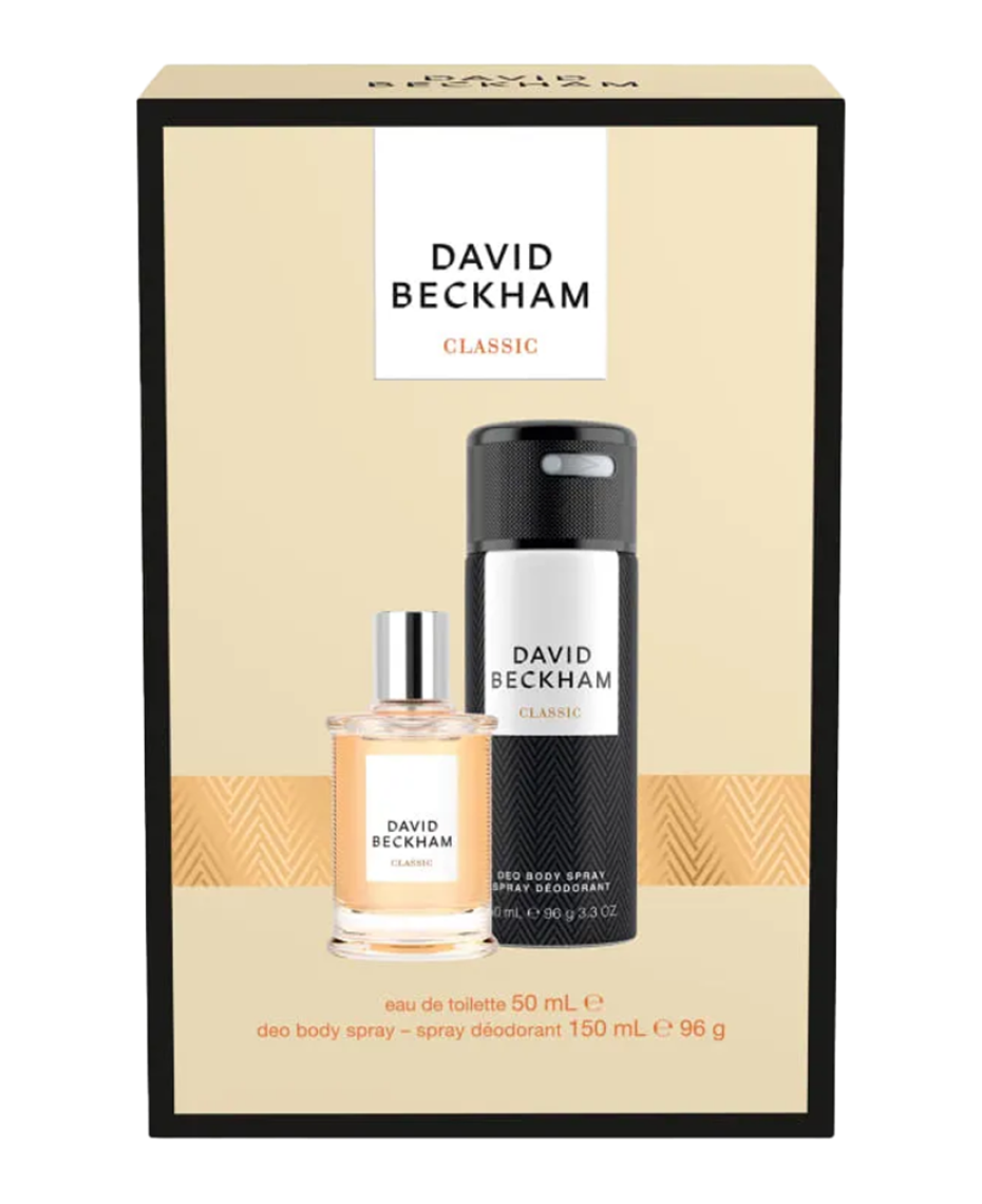David Beckham | Classic EDT 50mL & Deodorant Spray 150mL Set | Shaver Shop