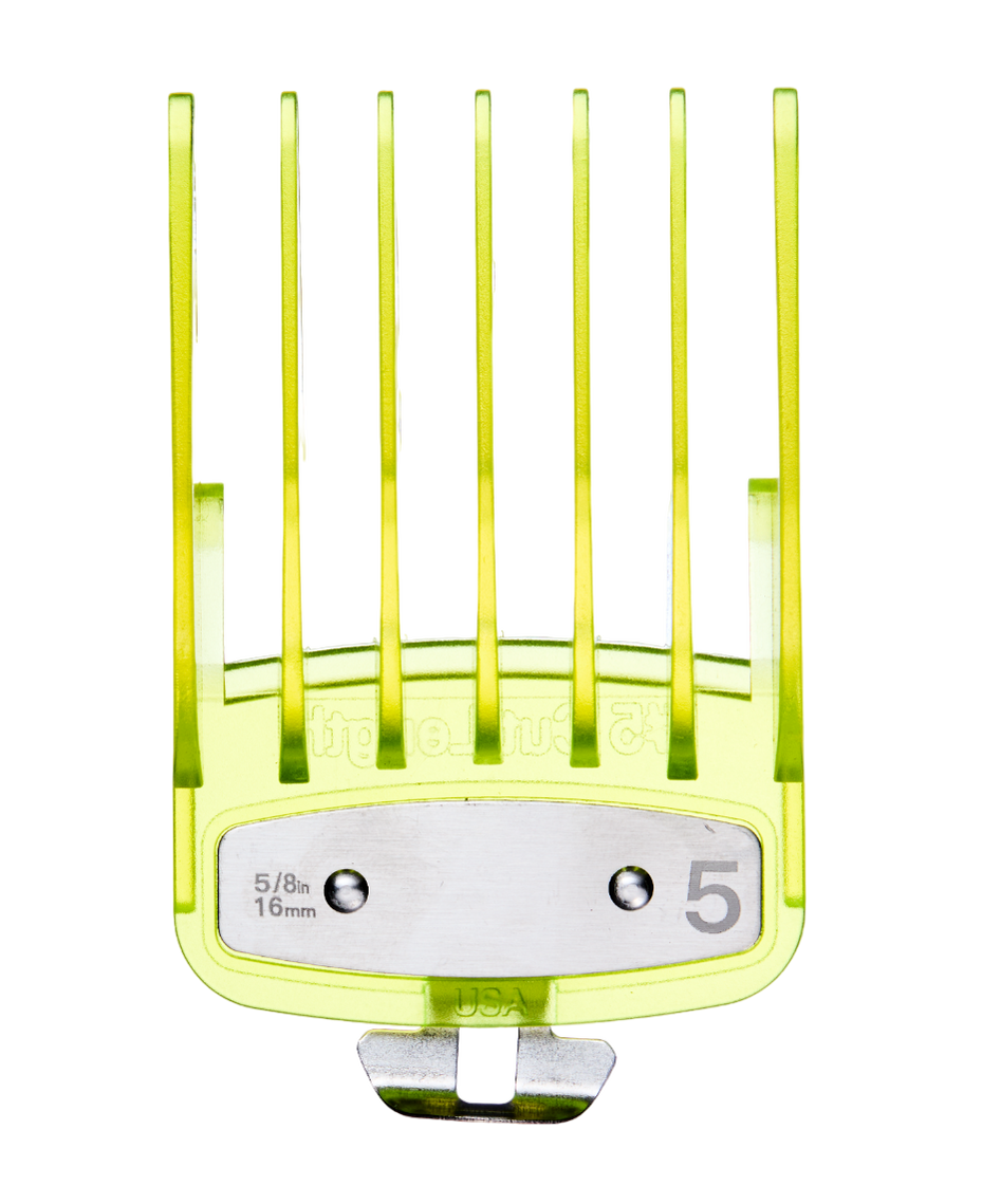 TRANSFORM-U | Hair Clipper Guide Comb #5 - 16MM - Yellow | Shaver Shop