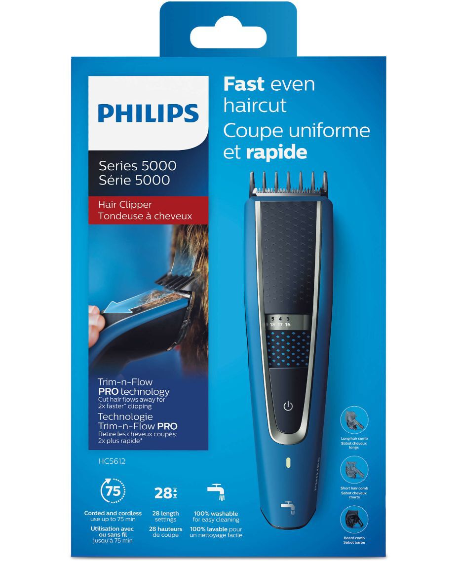 Philips | Series 5000 Washable Hair Clipper | Shaver Shop