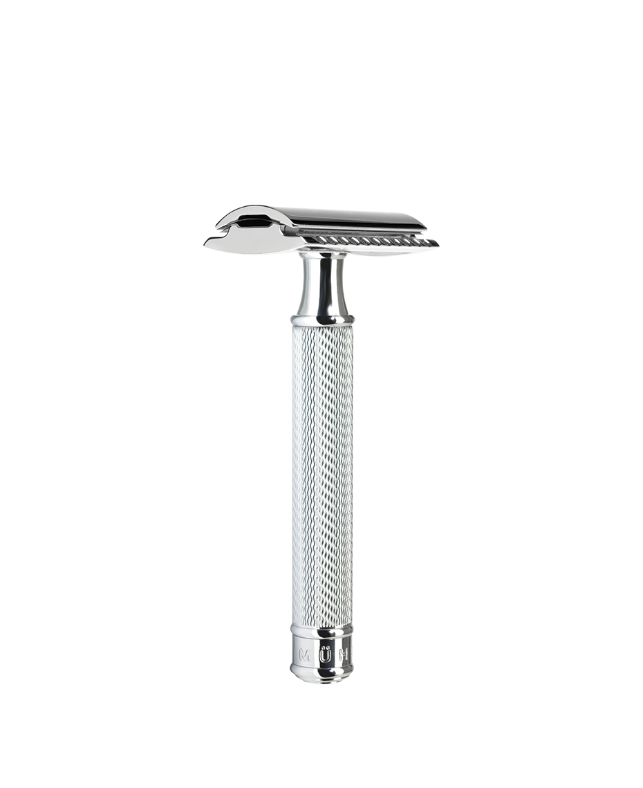 Muhle | TRADITIONAL Closed Comb Safety Razor - Chrome | Shaver Shop
