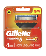 Gillette | Fusion5 Power Razor Blades Refill 4 Pack | Shaver Shop