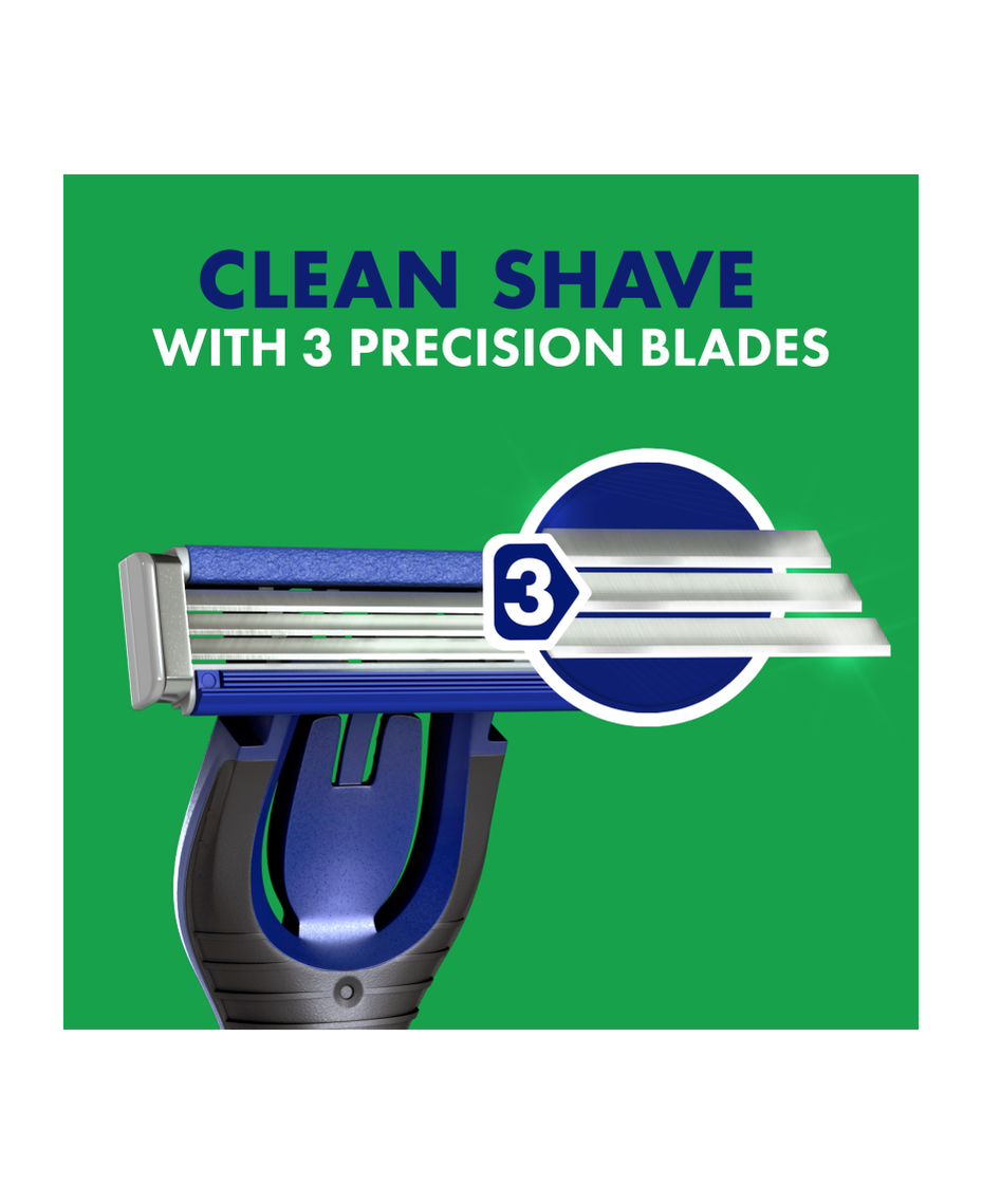 Gillette | Solo 3 Razor with Blades Refill 16 Pack | Shaver Shop