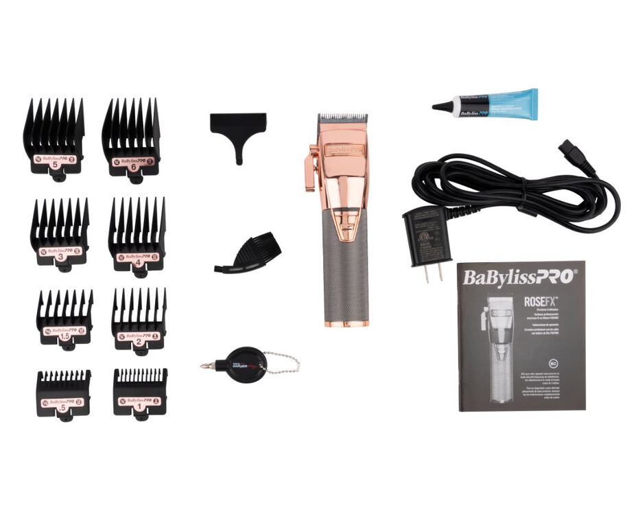 BaByliss Pro | FX Lithium Clipper - Rose Gold | Shaver Shop