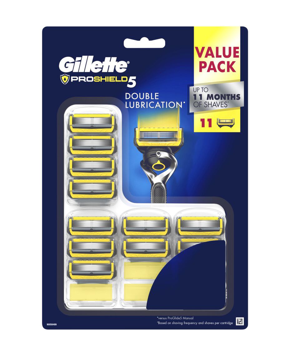 Gillette | Fusion5 Proshield 5 Value Pack Blades 11 Pack | Shaver Shop