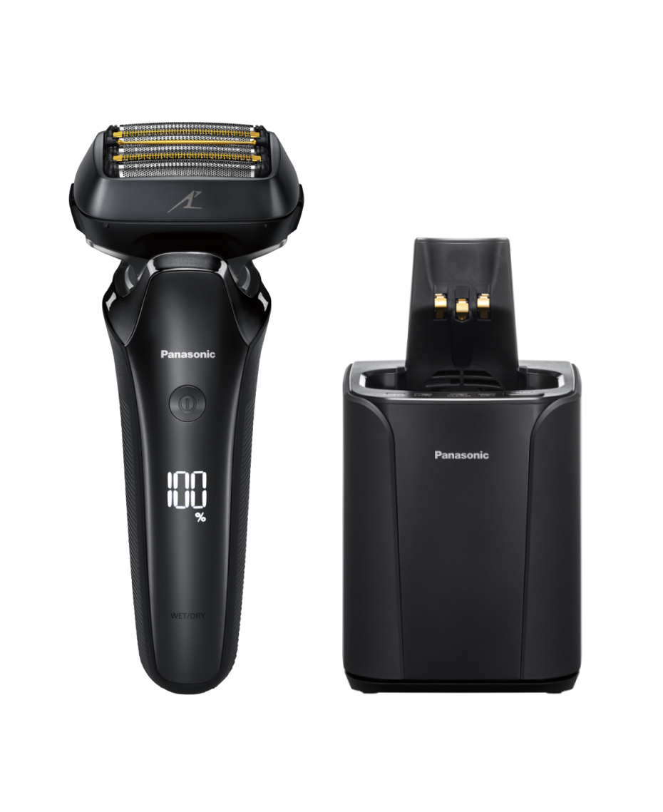Panasonic | 6-Blade Wet & Dry Electric Shaver with Clean & Charge ...