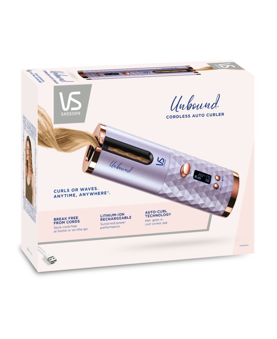 VS Sassoon | Unbound Cordless Auto Curler | Shaver Shop