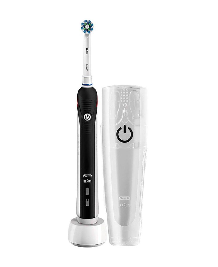 Oral-B | Pro 2 2000 Electric Toothbrush - Black with Travel Case ...