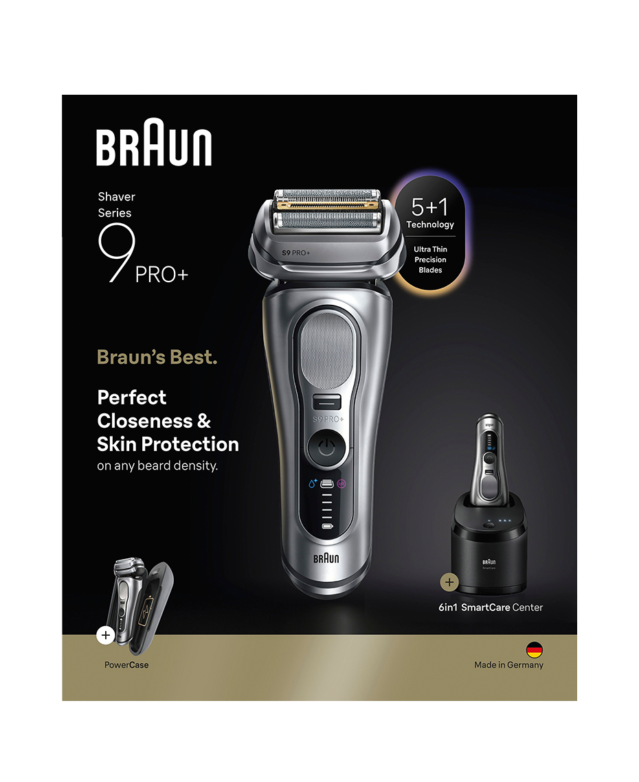 Braun | Series 9 PRO+ Wet & Dry Electric Shaver with 6-in-1 SmartCare ...