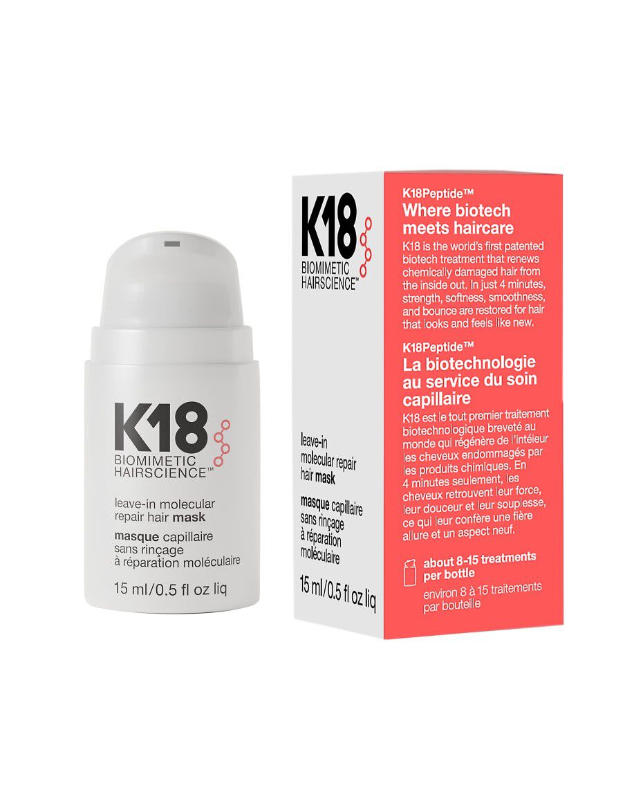 K18 | Leave-In Molecular Repair Hair Mask - 15mL | Shaver Shop