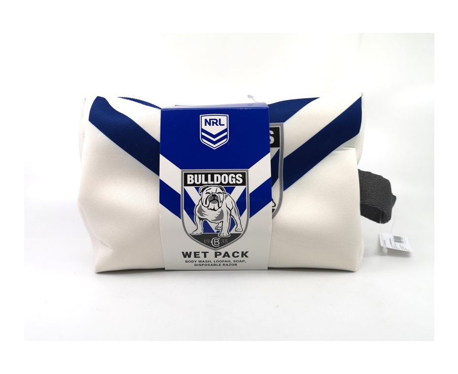 NRL | Toiletries Gift Set - Canterbury-Bankstown Bulldogs | Shaver Shop
