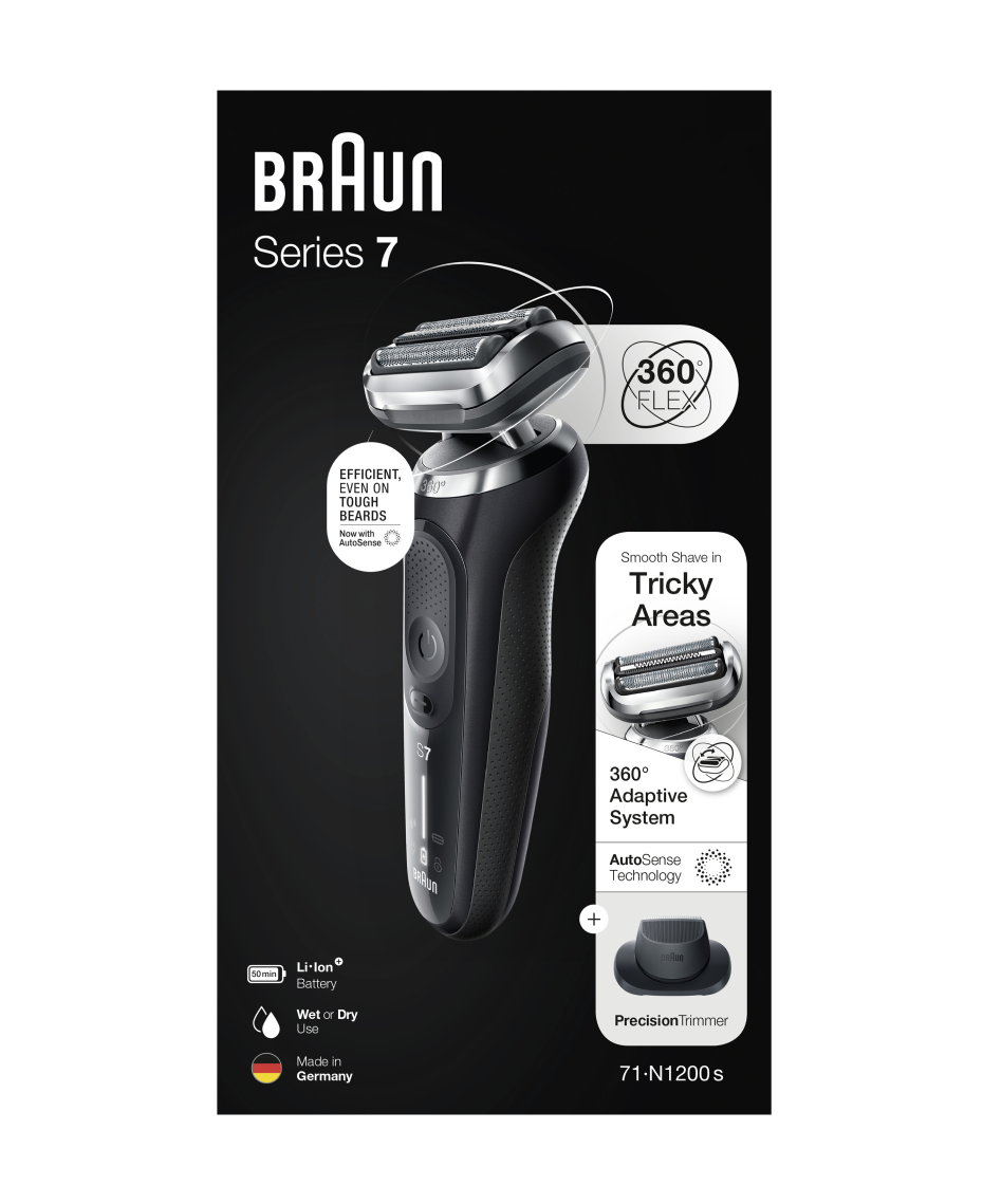 Braun | Series 7 Wet & Dry Electric Shaver with Precision Trimmer Head ...