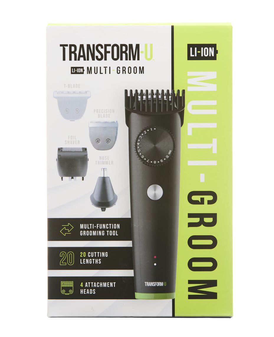 TRANSFORM-U | Lithium-Ion Multi-Groom | Shaver Shop