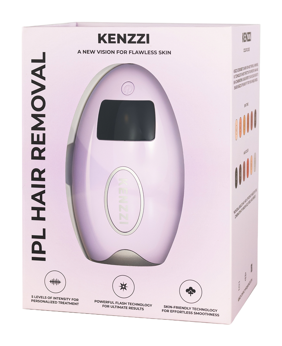 KENZZI | IPL Hair Removal Device - Purple | Shaver Shop