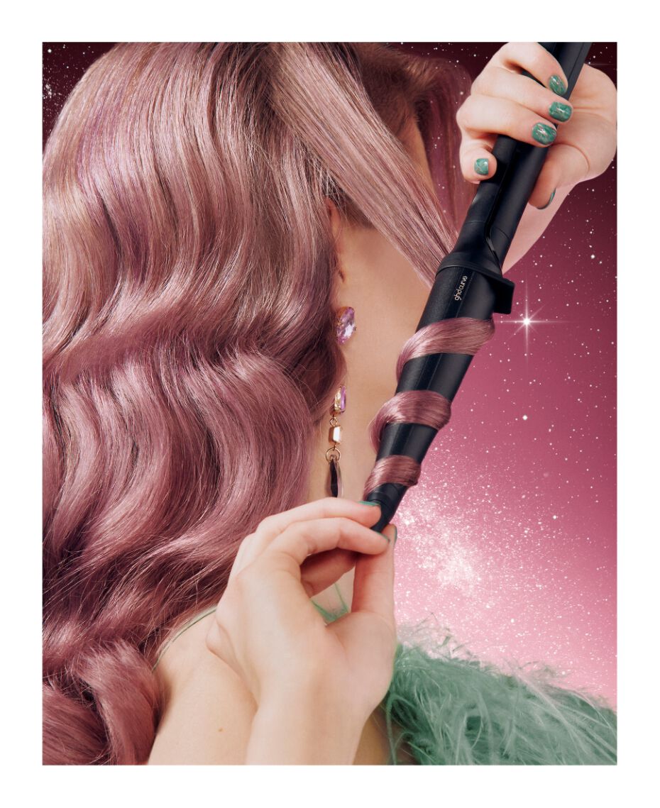 ghd® | curve® creative curl wand hair curler festive gift set - limited ...