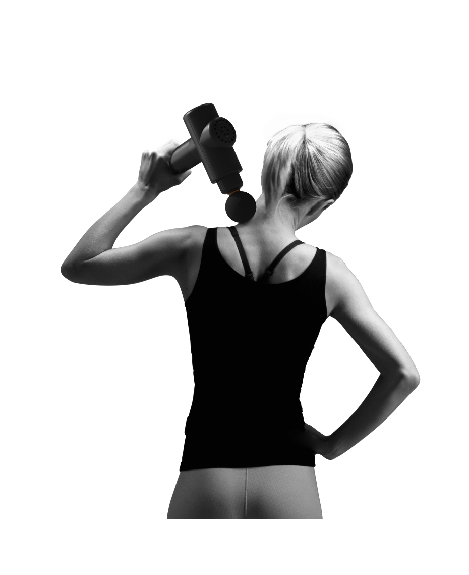 Sharper Image Deep Tissue Percussion Massage Gun With Case Shaver Shop