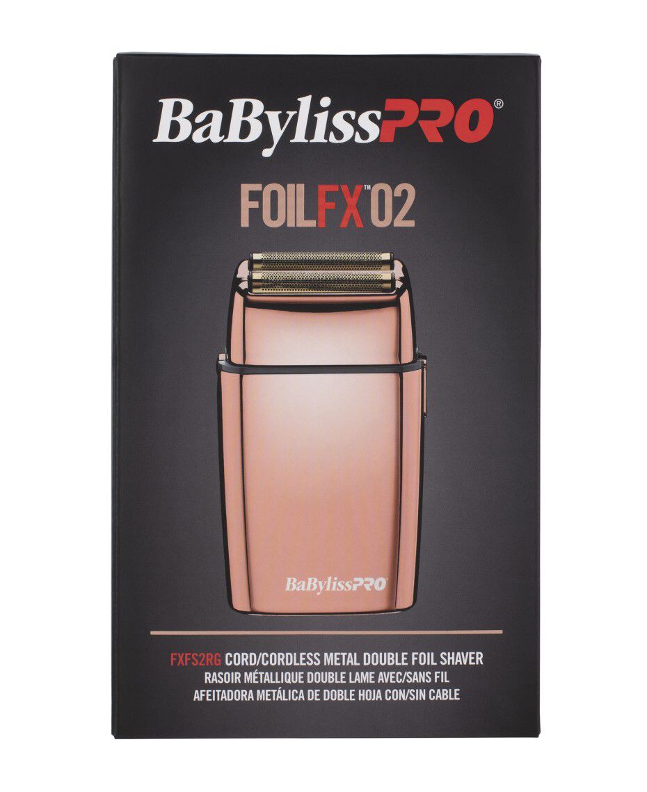 BaByliss Pro | Double Foil Shaver - Rose Gold | Shaver Shop