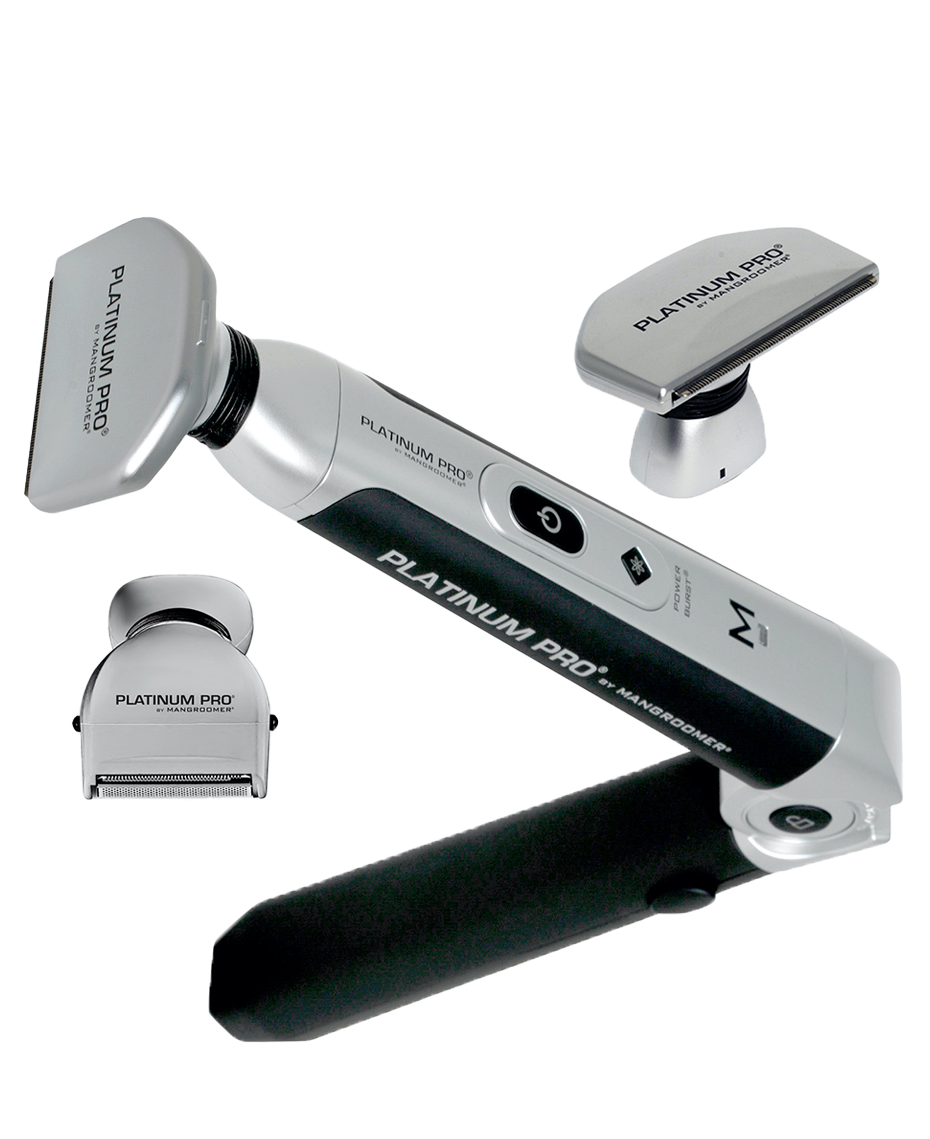Mangroomer | Platinum Pro Back Shaver with 3 Attachments | Shaver Shop