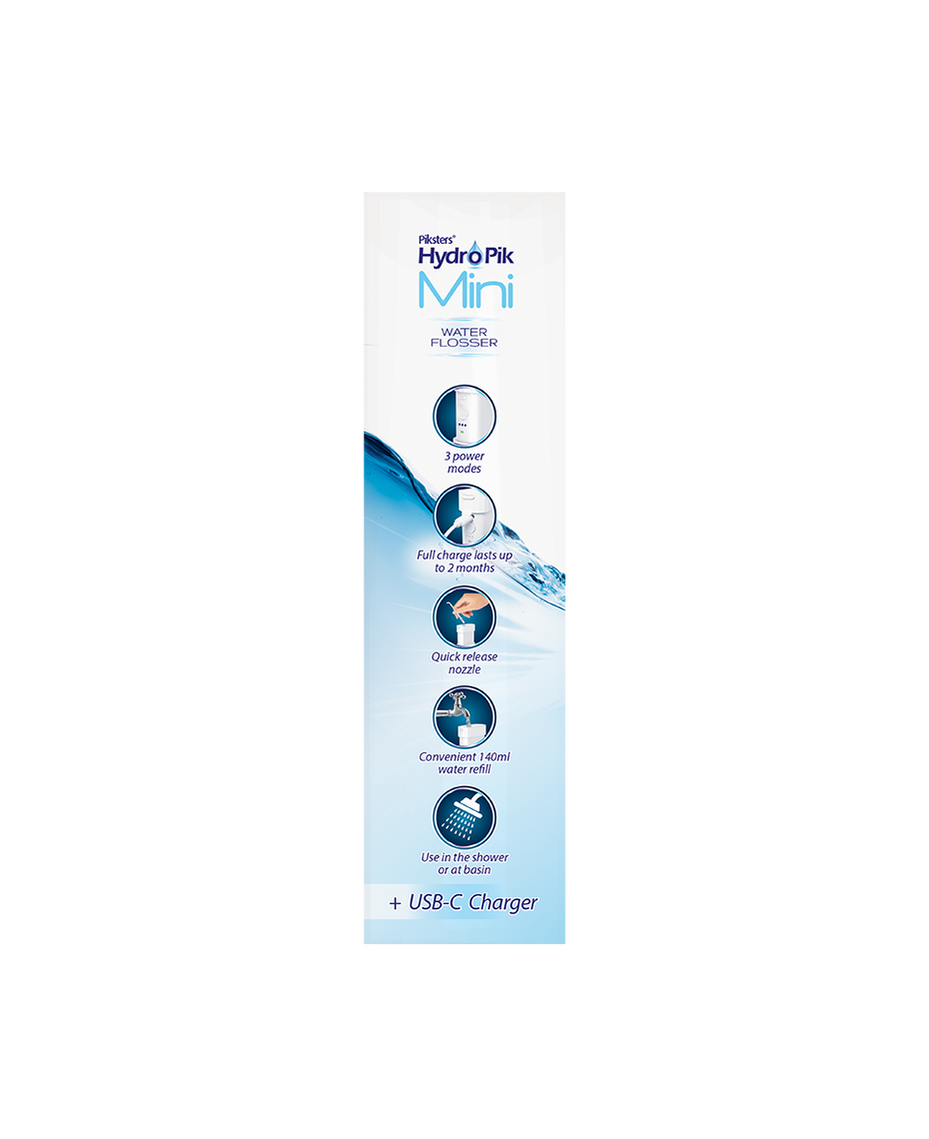 Piksters | HydroPik Mini Cordless Water Flosser | Shaver Shop