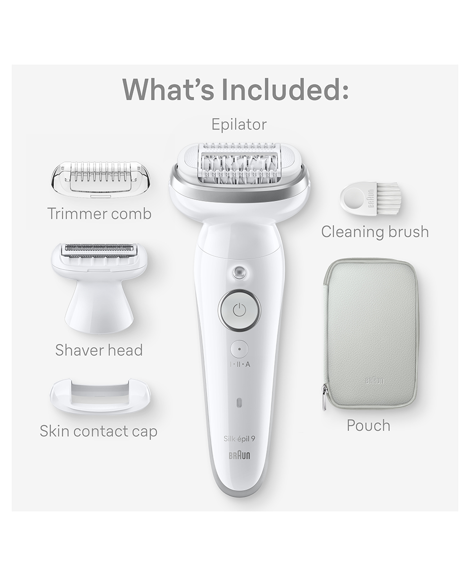Braun | Silk-épil 9 3D Epilator with 4 Extras | Shaver Shop