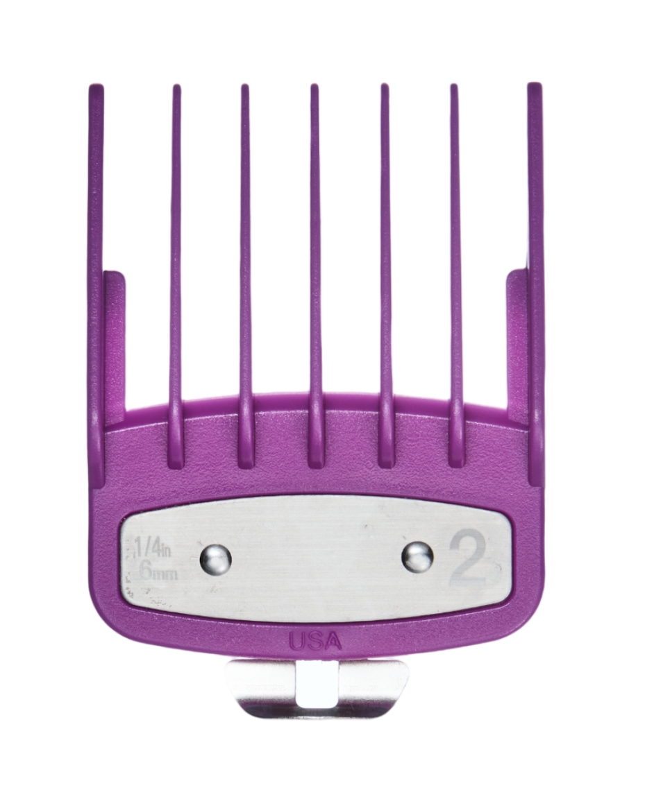 TRANSFORM-U | Hair Clipper Guide Comb #2 - 6MM - Purple | Shaver Shop