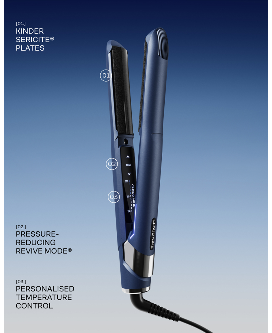 CLOUD NINE | The Contouring Iron Hair Straightener | Shaver Shop