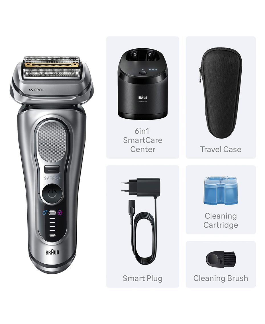 Braun | Series 9 PRO+ Wet & Dry Electric Shaver with 6-in-1 SmartCare ...