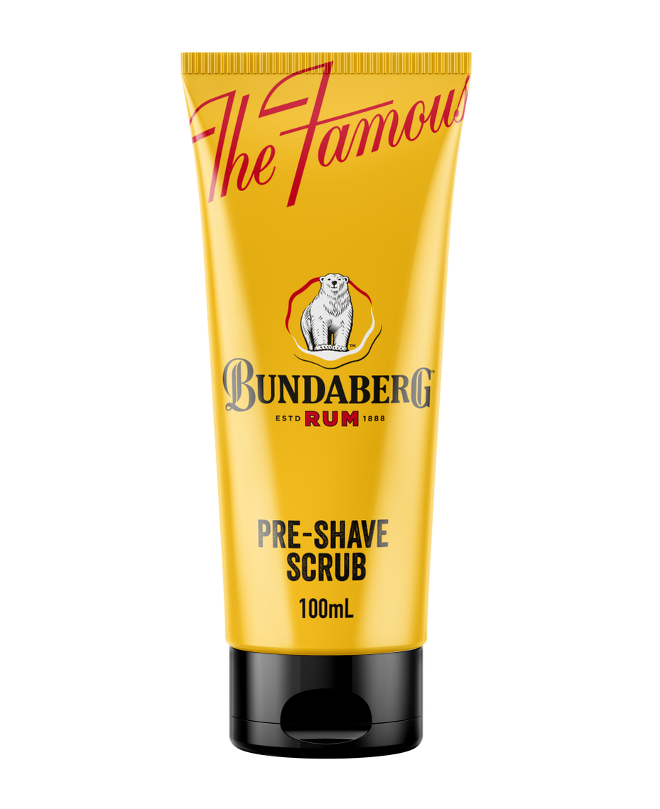 Bundaberg | Premium Shaving Set Tin with Pre-Shave Scrub 100mL, Shaving ...