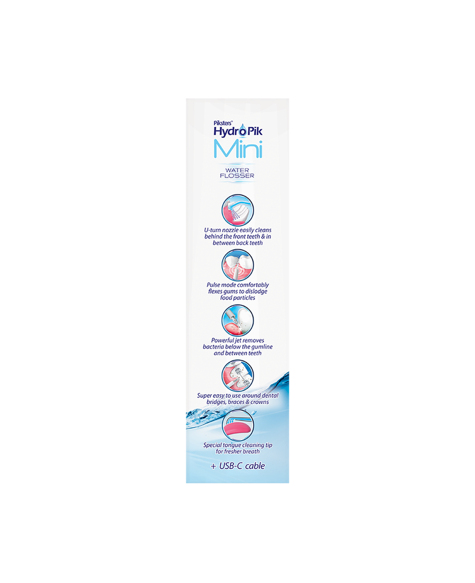 Piksters | HydroPik Mini Cordless Water Flosser | Shaver Shop
