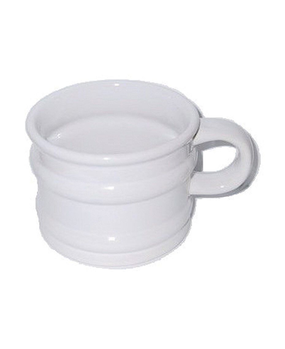 Comoy | Open Shave Mug White | Shaver Shop