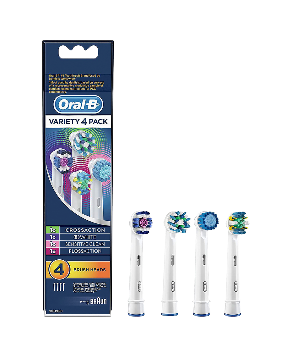 Oral-B | Variety Brush Head Refills 4 Pack | Shaver Shop