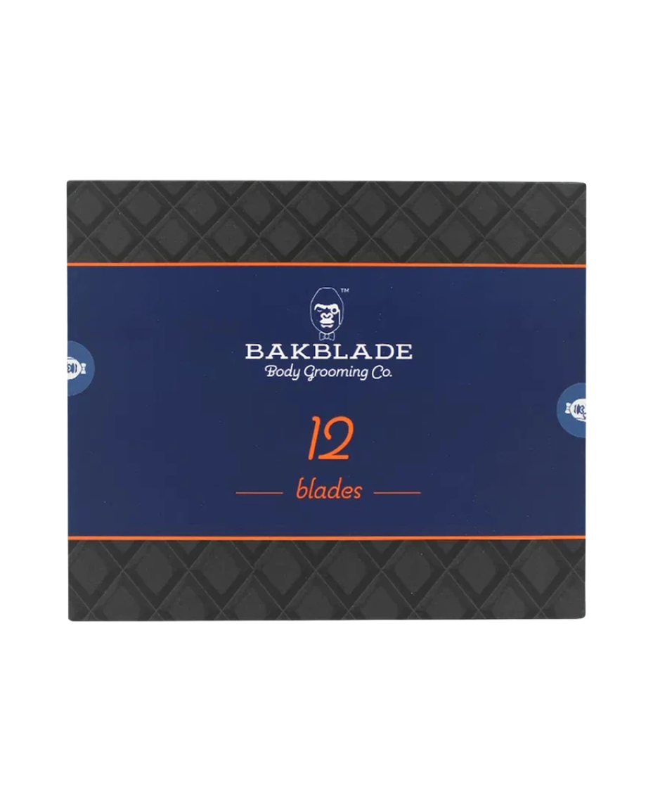BakBlade | Replacement Blades 12 Pack | Shaver Shop