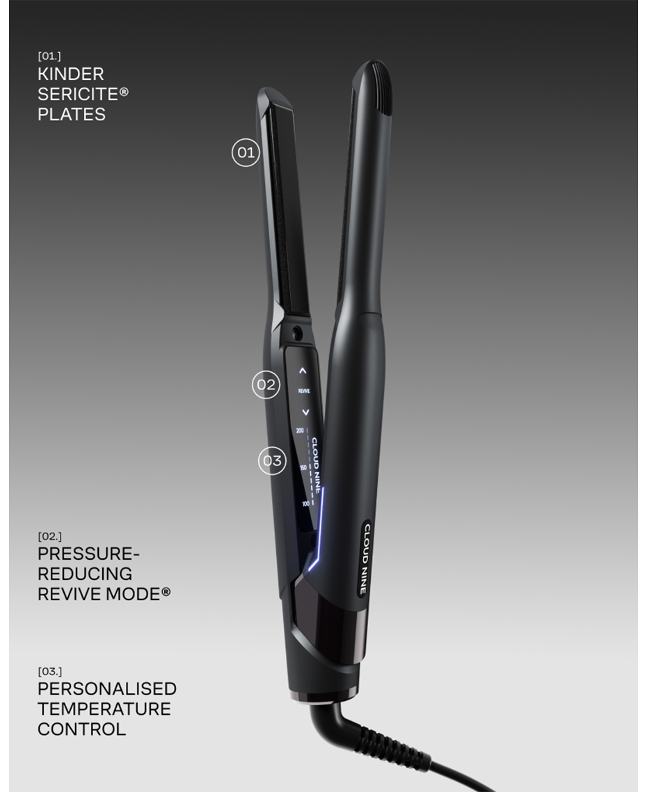CLOUD NINE | The Slim Iron Hair Straightener | Shaver Shop