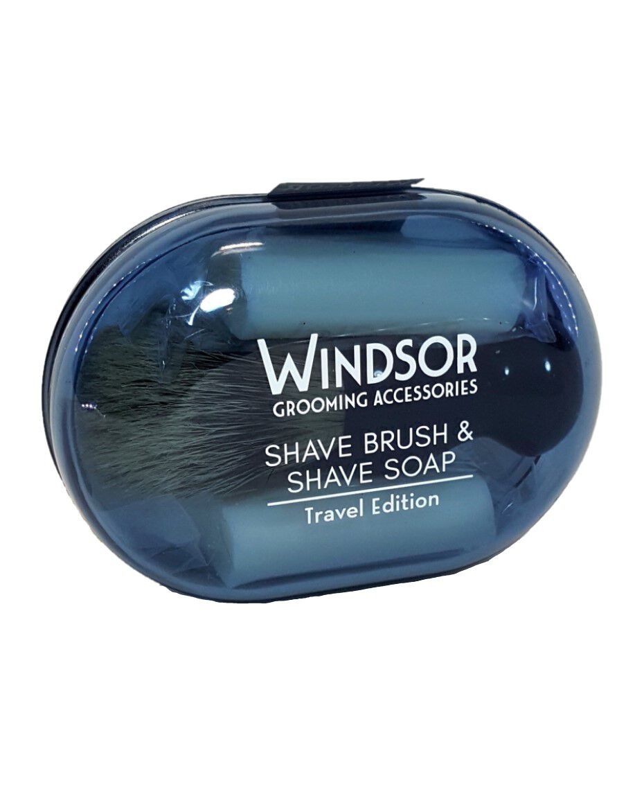Windsor | Shave Brush & Shave Soap Travel Set | Shaver Shop